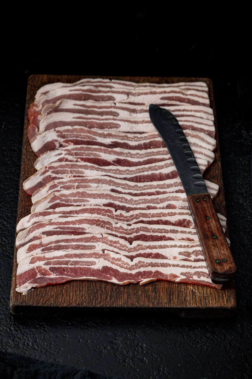 Rindless Smoked Streaky Bacon | Tim Potter Family Butchers Rindless Smoked Streaky Bacon | Tim Potter Family Butchers